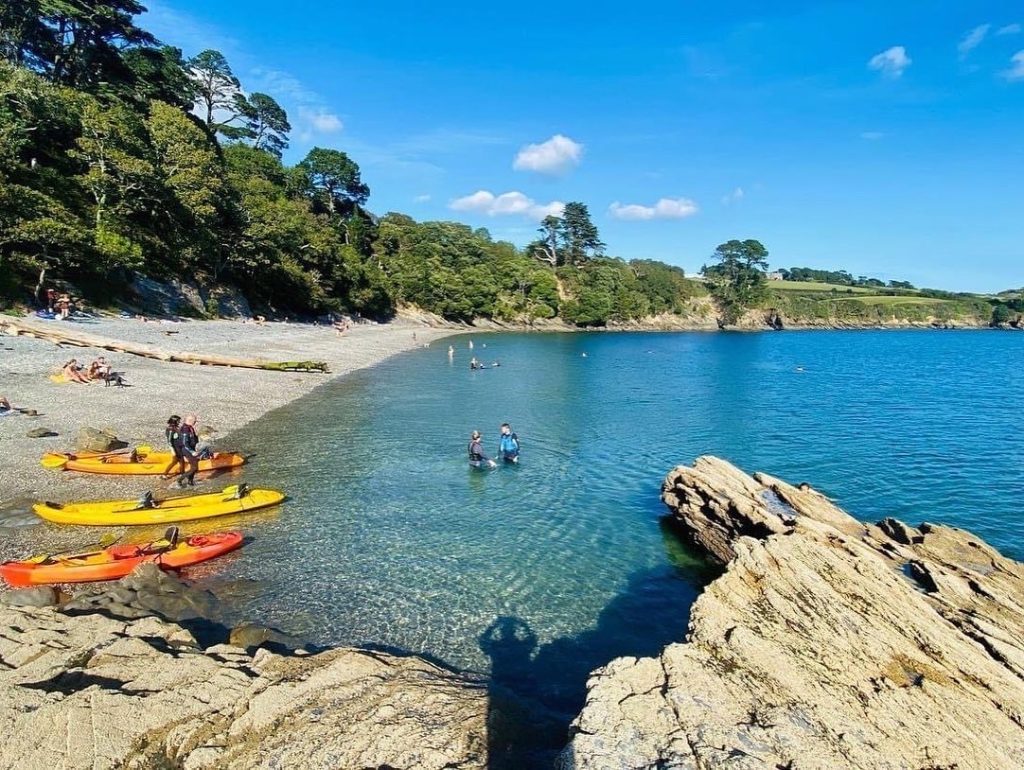 Grebe Beach, There Helford – Koru Kayaking Cornwall